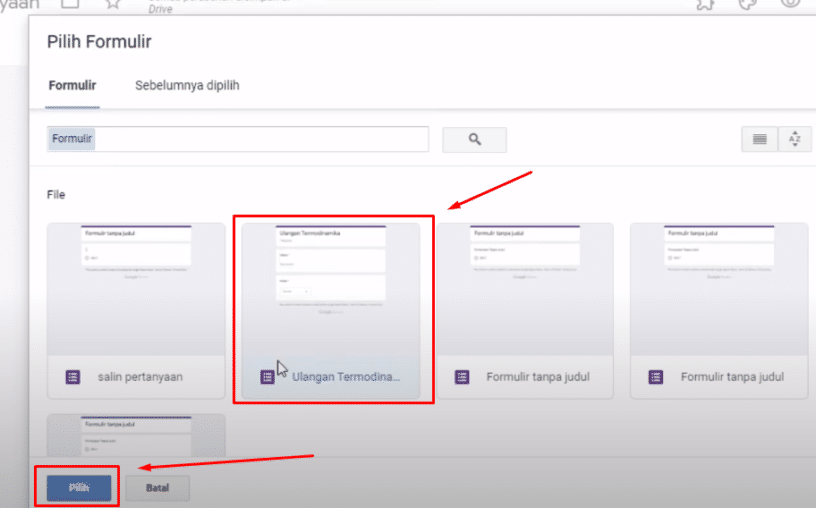 Cara Menyalin Soal Ujian Dari Google Form Orang Lain – Science of ...